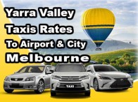 Yarra Valley Taxis Rates To Airport & City Melbourne | CabMan
